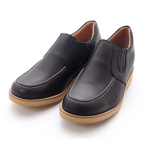 北嶋製靴 牛革カジュアル’70スリッポンサイドゴア 5.5cmヒールアップ 523 1足