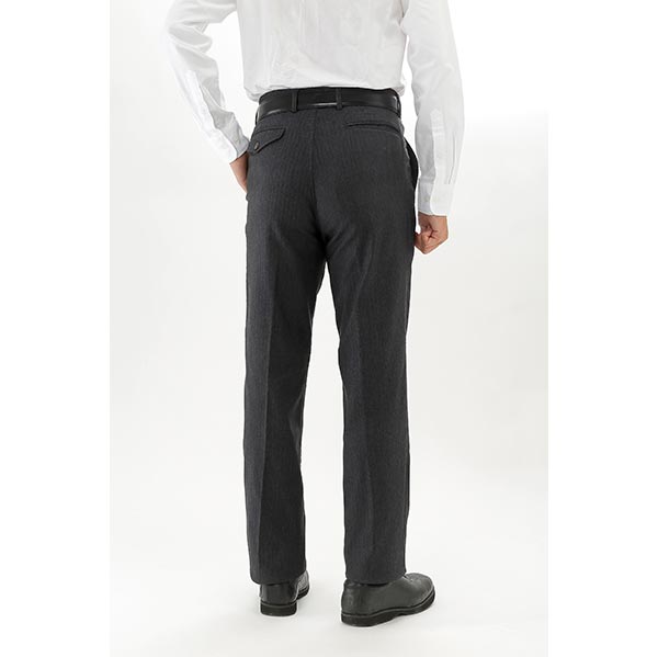 ハワード ハンティントン・クラブ 裏起毛ストレッチヘリンボーン柄