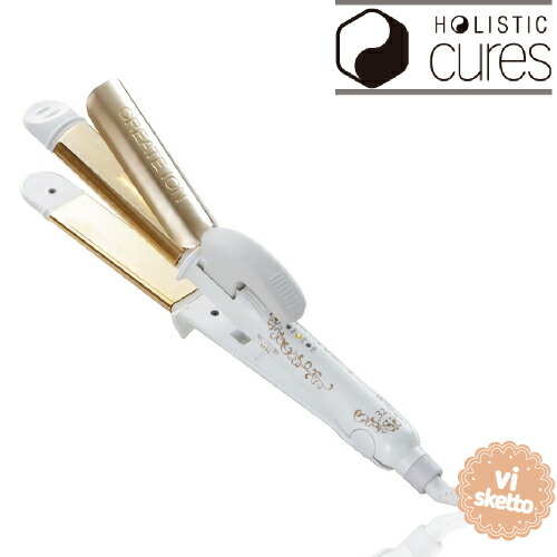 コスモ クレイツイオン アイロン グレイス クレバー 32mm(美容専売 クレバ カール ストレート ゴールド ホワイト グレイスシリーズ コスモ)