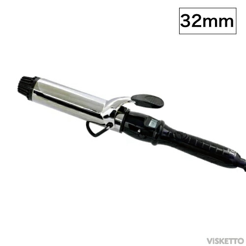 ダリア アイビル D2アイロン チタンバレル 32mm(正規品 AIVIL カールアイロン コテ 美容室 美容専売品 ロングセラー カール 巻き髪 DH CERAMIC IRON)