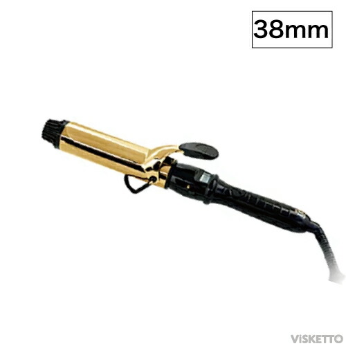 ダリア アイビル D2アイロン ゴールドバレル 38mm(正規品 AIVIL カールアイロン コテ 美容室 美容専売品 ロングセラー カール 巻き髪 DH CERAMIC IRON)