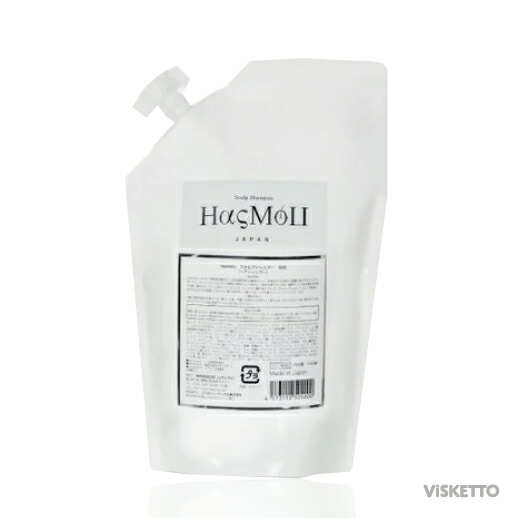 ハスモウスカルプシャンプー 400mL 詰替 (リニューアル品 HasMoU shampoo 頭皮 健やか 自然な弾力 ツヤ スカルプ 再生医療 ヒト幹細胞培養液 ホホバオイル 天然植物エキス アルガンオイル imaone)