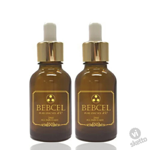[2本SET]  BEBCEL（ベビセル）ピュアエッセンス 20ml （スキンケア エイジングケア 美容液 ヒト脂肪順化培養液 若々しく 赤ちゃん トーンアップ お肌 プルプル 保湿 乾燥 ）