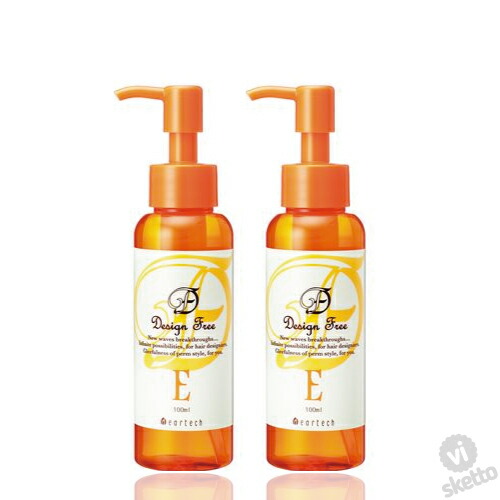 [2本SET]  ディアテック デザインフリー Ｅ 100mL (deartech ヘアケア デジタルパーマ 縮毛矯正 中間処理剤 ブローローション キューティクル補修 美容室 サロン専売品)