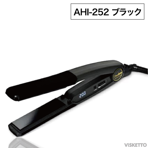 山本美材 ワンダム スタンダードアイロン AHI-252 ブラック( Onedam プレート寸法25mm AHI-251が進化した後継機)