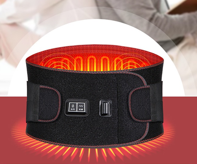 電熱腰ベルト 腰あたため 70℃・63℃・56℃ 遠赤外線加熱 電気 ヒーター
