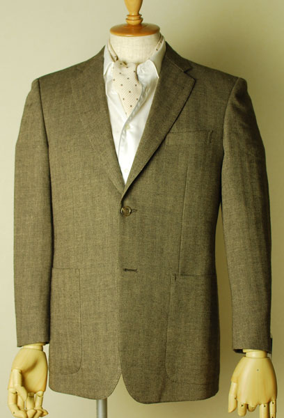 *A5サイズ*スリーシーズン秋冬用麻混ジャケット・ブレザー ：J140