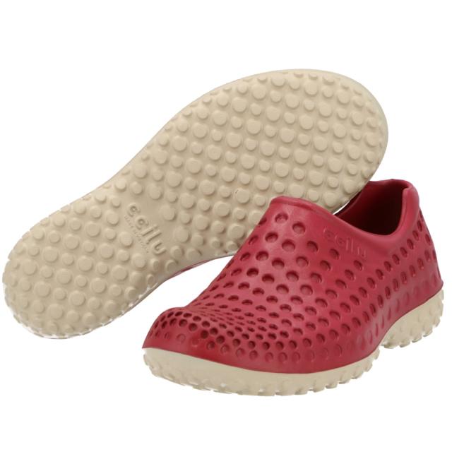 【BURGUNDY/HEMP】【24cm】 ccilu 靴 通販 チル シューズ レディース メンズ スリッポン レインシューズ おしゃれ シンプル 防水 軽量 衝の通販はau PAY ...