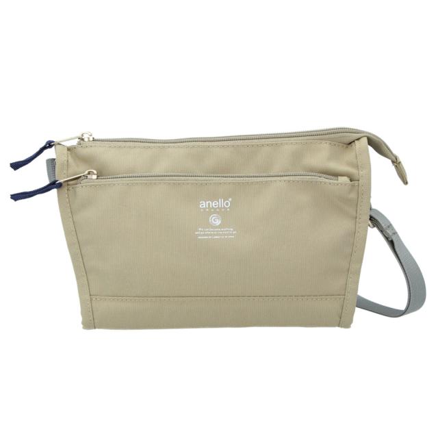 【GBE.グレーベージュ】 アネロ ショルダーバッグ 撥水 通販 anello GRANDE レディース メンズ 斜めがけ 大人 かわいい ...
