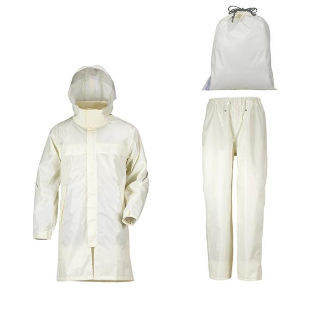 【アイボリー】【LLサイズ】 レインコート 上下 通販 レディース メンズ 自転車 リュック カジメイク Kajimeiku 3380 レインタックレインの通販はau PAY マーケット ...