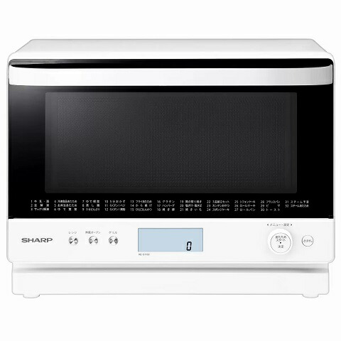 シャープ コンベクションオーブンレンジ RE-S1100-W ２段調理 らくチン！センサー スチーム ノンフライ　SHARP Microwave Steam Oven