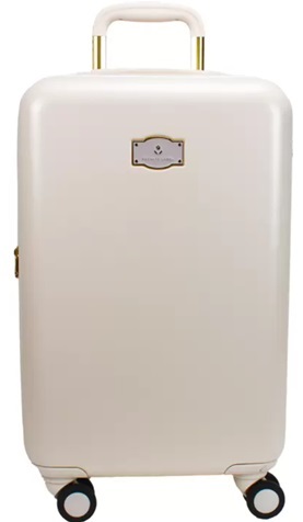 プライベートレーベル 機内持ち込みスーツケース 0533106 アイボリー 軽量 キャリーバッグ 高強度  軽量出張 旅行 施錠 Private Label Carry On Suitcase 0533106 Ivory