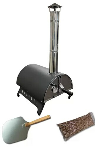 HONMA ポータブルピザ窯 ピザピール ペレット 付き 日本製 PIZZA アウトドア キャンプ バーベキュー用品  オーブン 釜焼き 屋外用