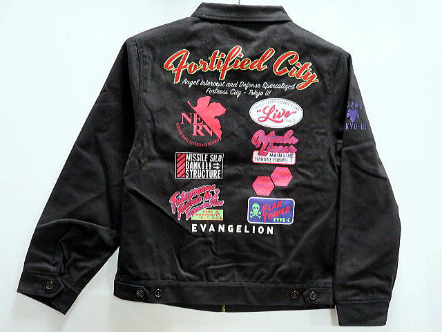 エヴァンゲリオンＸローブローナックルコラボ　TOKYO-03 ツイル　レーシングジャケット