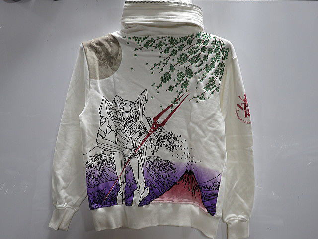 エヴァンゲリオン× 錦コラボ 波富士初号機 ボリュームネック 和柄ジャケット