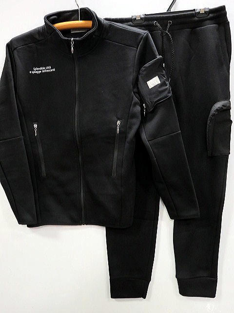 VIOLA rumore　ポケット付スウェットカーゴパンツ上下セットアップ　ヴィオラ