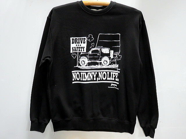 Jimny × WILDERNESS EXPERIENCE　JIMNY DRIVE スウェット トレーナー　スズキ ジムニー