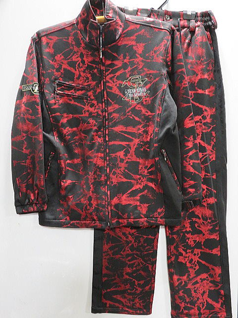 GYANN BROS ZERO マーブル柄　ジャージ上下セット