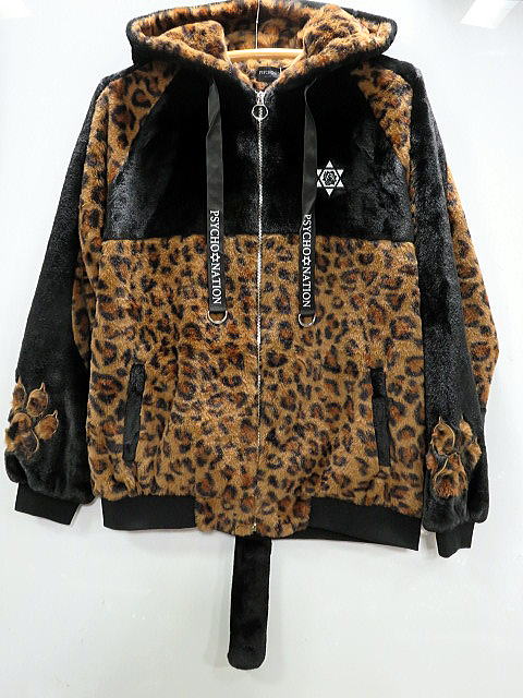 PSYCHO NATION  猫耳ファーフード　ブルゾン　サイコネーション