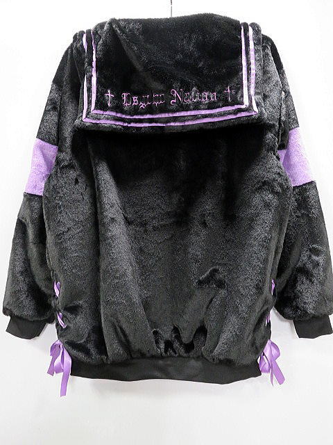 PSYCHO NATION  セーラー フェイクファーブルゾン　サイコネーション