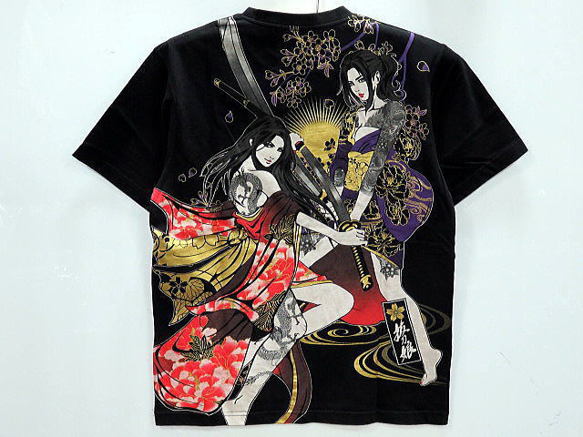 抜刀娘　半袖Tシャツ　二人娘　絡繰魂