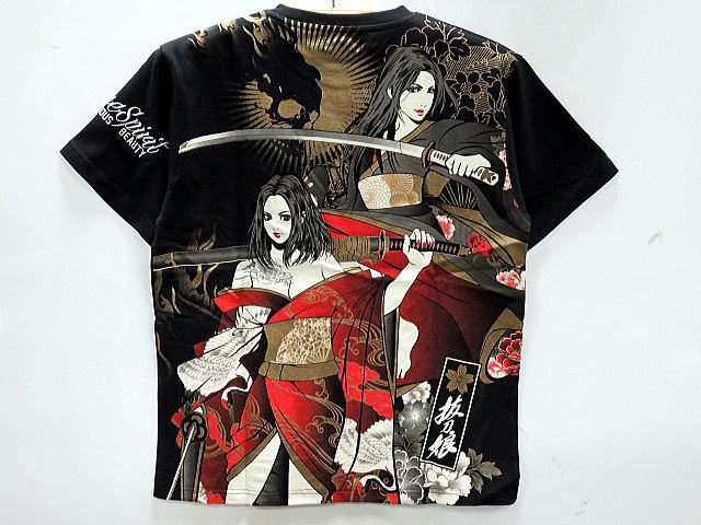 抜刀娘　半袖Tシャツ　二人娘　絡繰魂