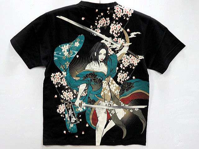 抜刀娘　半袖Tシャツ　凛 暴威　絡繰魂