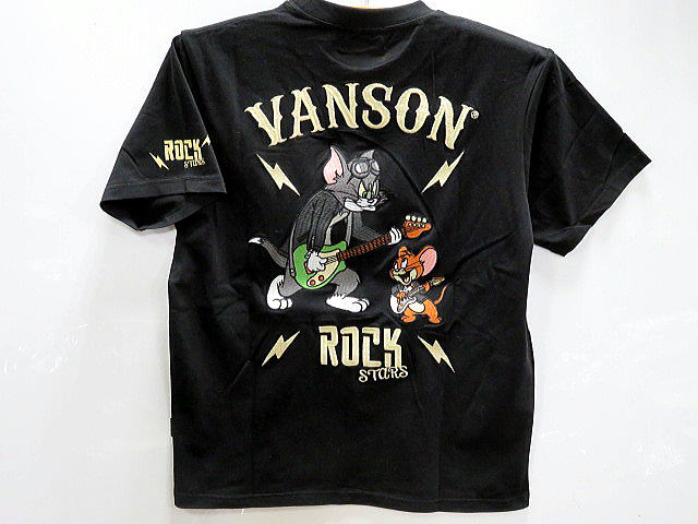 Tom＆Jerry X VANSON  　半袖Tシャツ　トムとジェリー