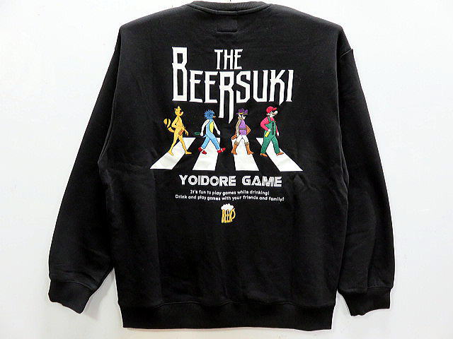 YOIDORE　BEER SUKI クルーネックスエット　ヨイドレ