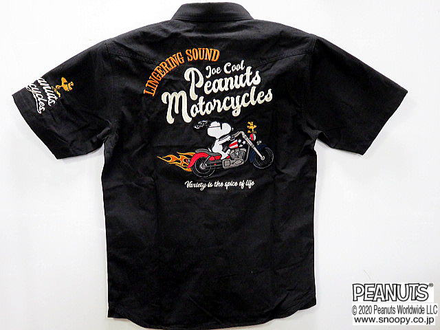 Flag Staff  ＸPEANUTS　アメカジ 半袖シャツ　SNOOPY　フラッグスタッフ×スヌーピー