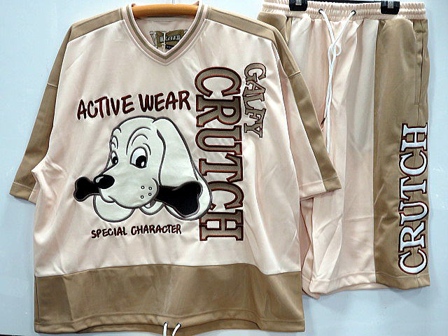 GALFY  半袖ショートパンツジャージ上下セット　ガルフィ