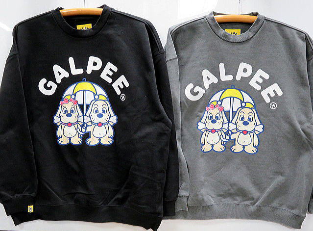 GALPEE   ガルピー アベックスウェットトレーナー CRUTCH GALFY   ガルフィ