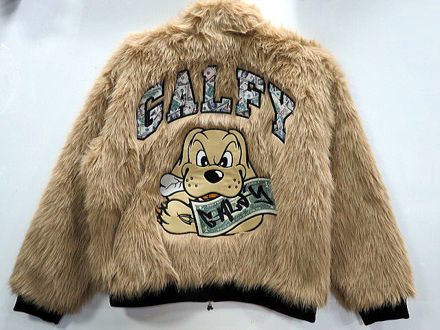 ガルフィ　フェイクファーブルゾン　GALFY