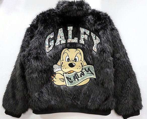ガルフィ　フェイクファーブルゾン　GALFY