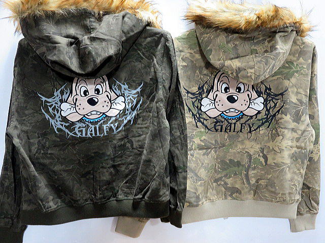 CRUTCH GALFY   ガルフィ  森林パーカー