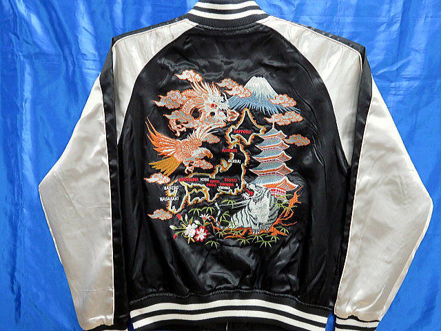 華鳥風月 朧　スカジャン　地図刺繍