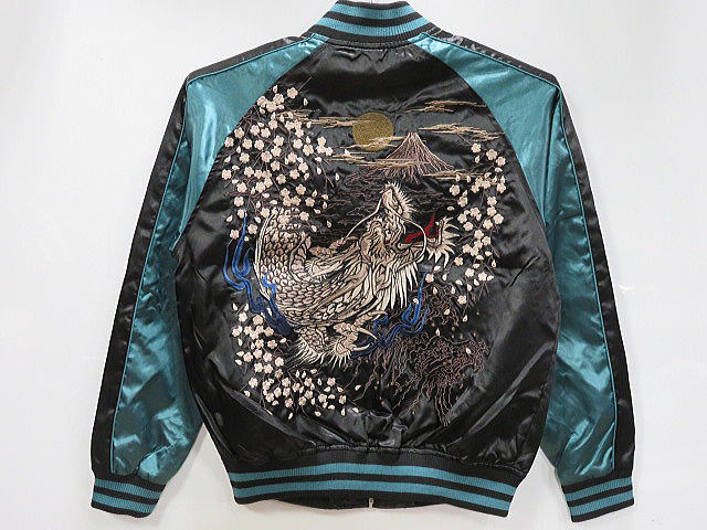 朧　スカジャン　龍刺繍  OBORO