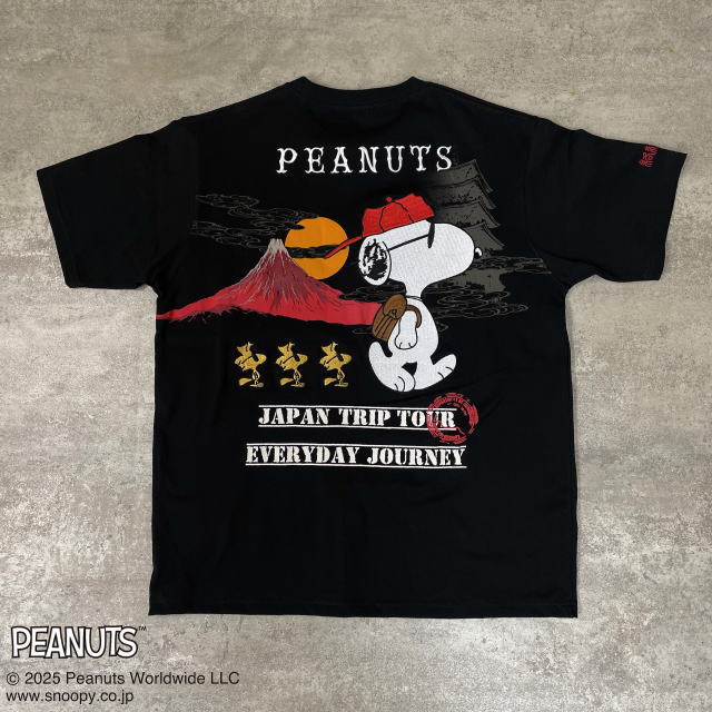 SNOOPY×絡繰魂  SNOOPY  NIPPON JOURNEY Tシャツ