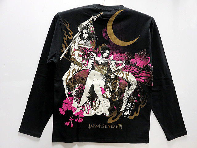 抜刀娘  長袖Tシャツ 華ノ舞　絡繰魂