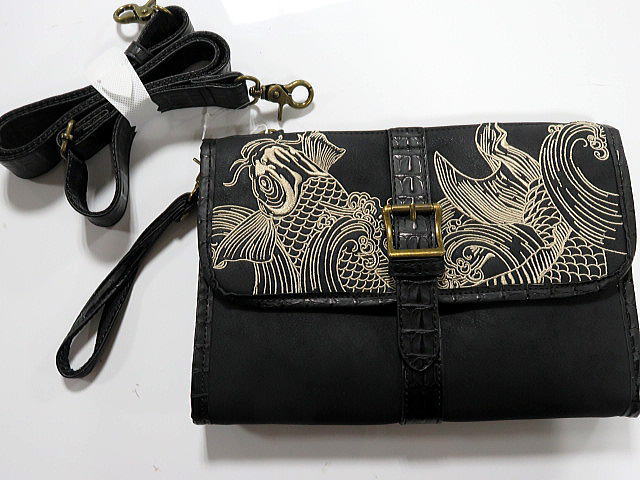 絡繰魂　和柄刺繍ミニショルダーバッグ　カラクリ魂