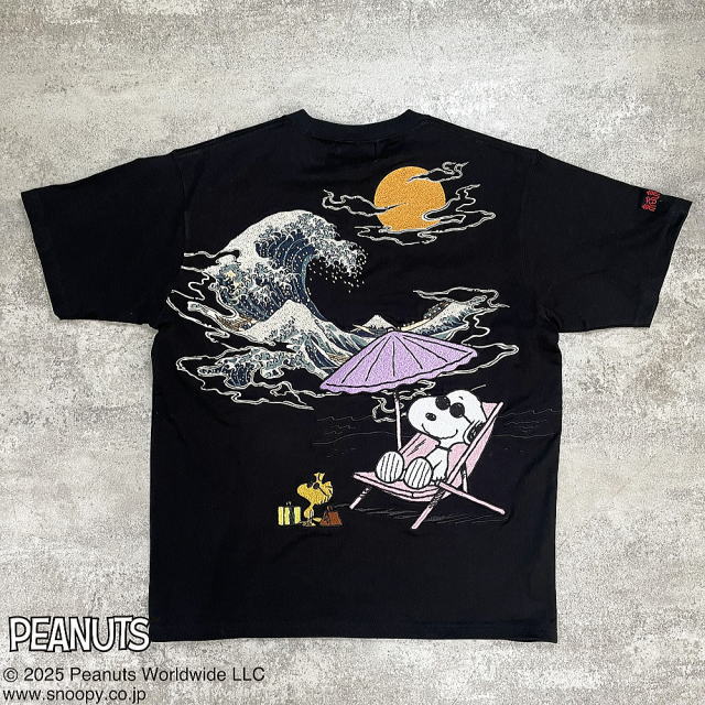 SNOOPY×絡繰魂  SNOOPY  NIPPON JOURNEY Tシャツ