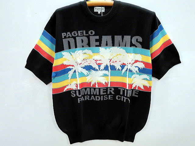 パジェロ  半袖　サマーセーター　PAGELO