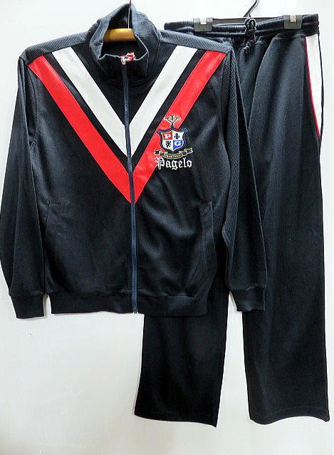 パジェロ・トラッド 長袖ジップアップスエット上下セット PAGELO