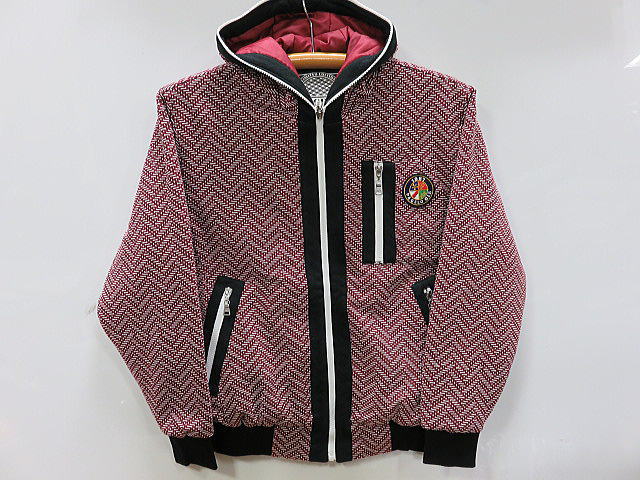 パジェロ  綿入り　ジャガード　パーカー　ブルゾン　 PAGELO