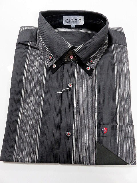 パジェロ 長袖 カジュアルシャツ PAGELO