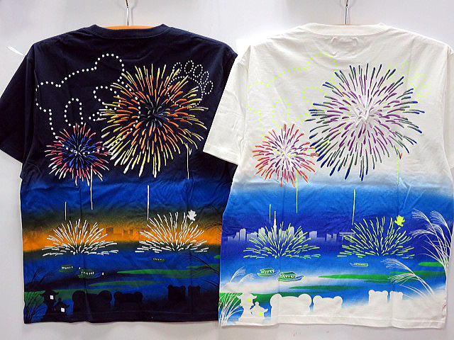 PANDIESTA JAPAN　半袖Tシャツ　熊猫川花火大会　パンディエスタ