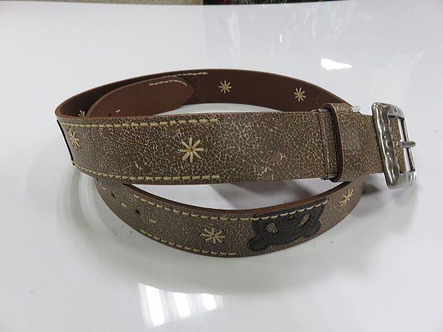 PANDIESTA JAPAN　本革 パッチワークフェイス  レザーベルト　パンディエスタ