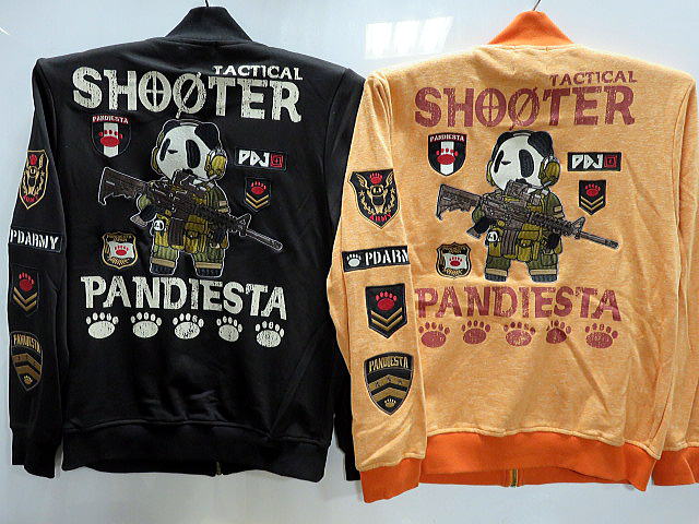 PANDIESTA JAPAN　サバゲーパンダHI-ZIPスウェット　パンディエスタ