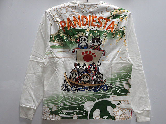 PANDIESTA JAPAN　長袖Tシャツ　七福熊猫　パンディエスタ