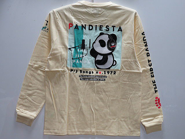 PANDIESTA JAPAN　長袖Tシャツ　THE FIRST PANDA  パンディエスタ